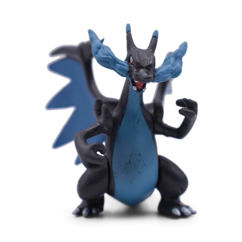 Покемон Мега Чаризард X Игрушки-фигурки Коллекционная модель Pokemon Mega Charizard X 6 cm