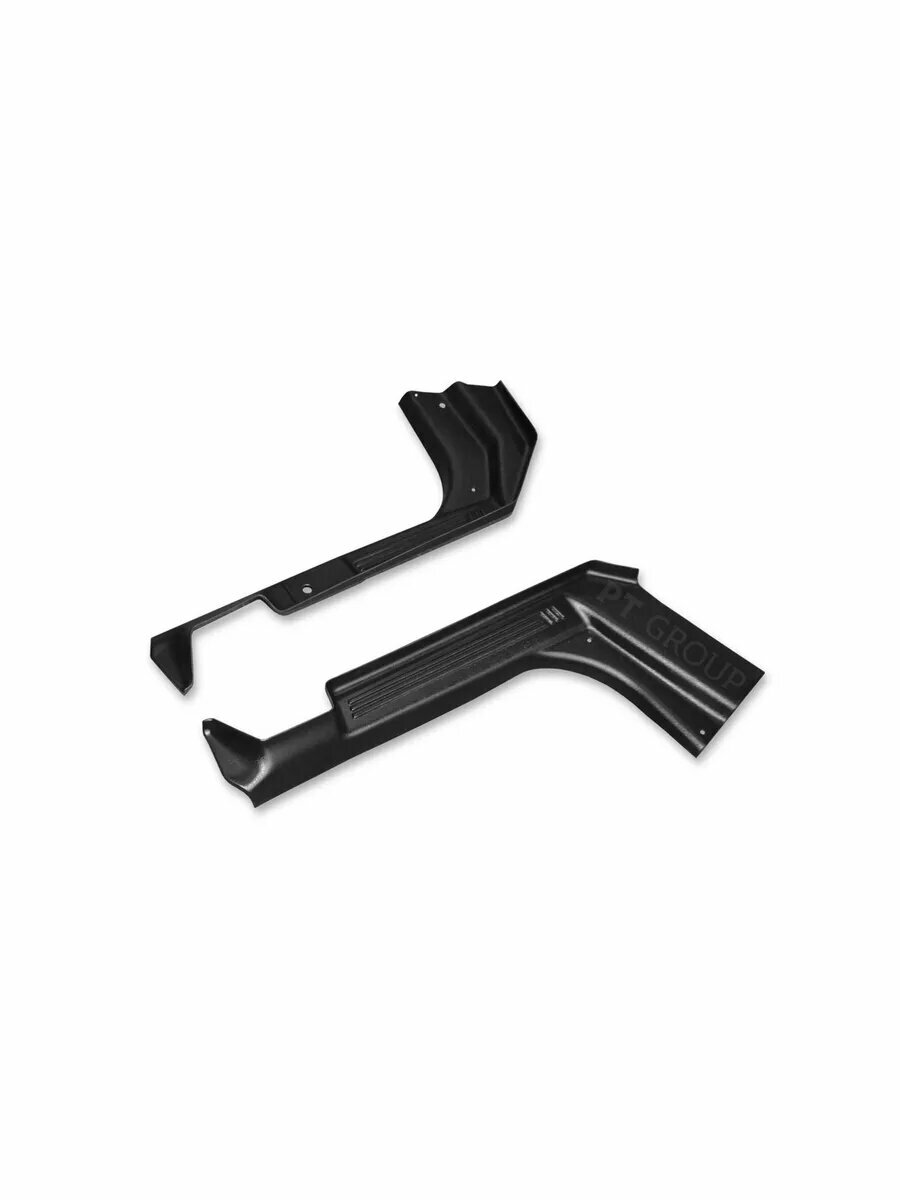 Накладки на ковролин (2 шт) (ABS) передние Рено Каптюр 2016-2019