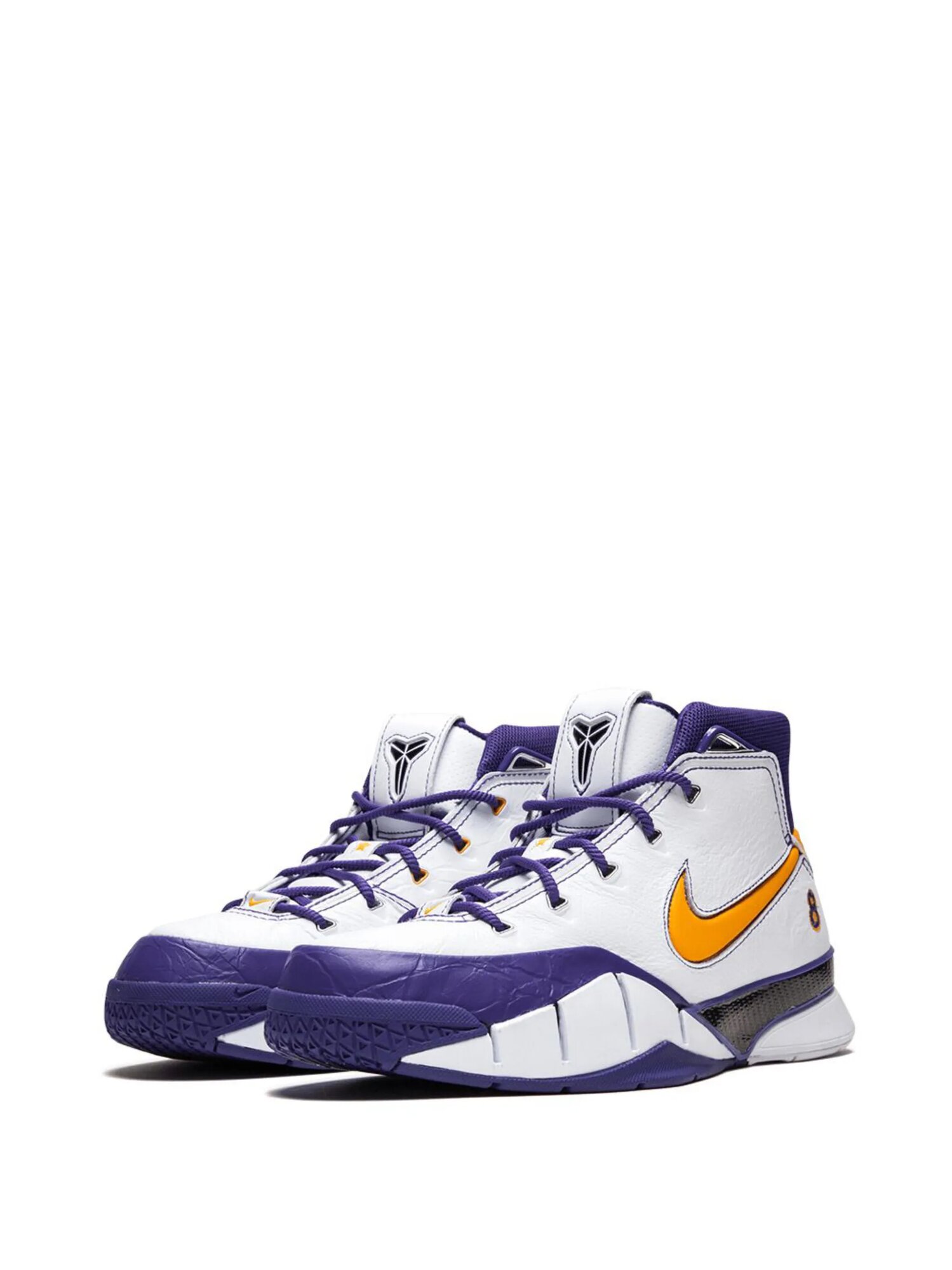 Кроссовки NIKE Kobe 1 Protro, размер 11 US, серебристый — фото 1