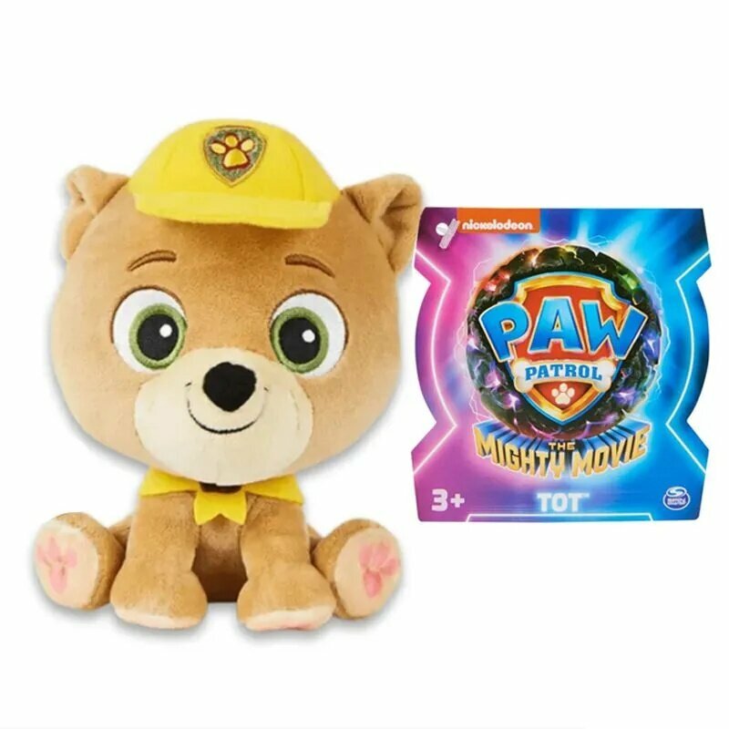 Spin Master Nickelodeon Paw Patrol The Mighty Movie Plush Toy / Детский Набор Плюшевых Игрушек-собачек, Подходящий Для Детей От 3 Лет И Старше, Рождественские Подарки На День Рождения