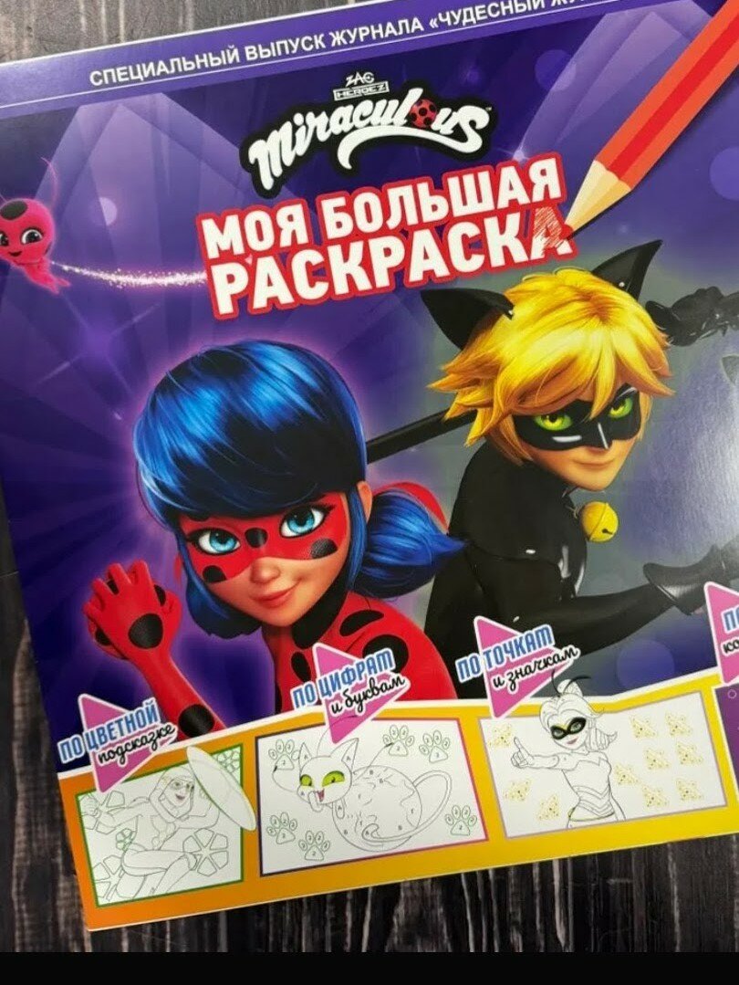 Моя большая раскраска. Леди Баг