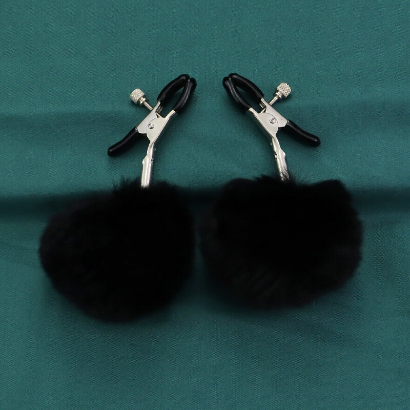 Анальная пробка с шариком для волос, зажим для сосков, зажим для груди, анальная пробка с подсветкой, анальная пробка