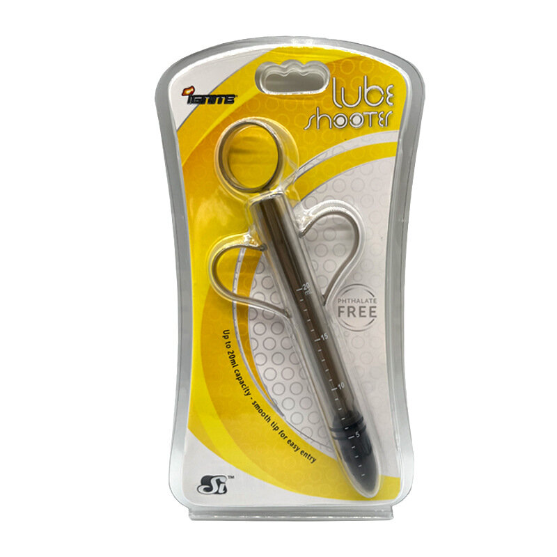 Шприц-аппликатор для смазки (лубриканта) для вагинального и анального применения, анальная пробка, секс-игрушки,