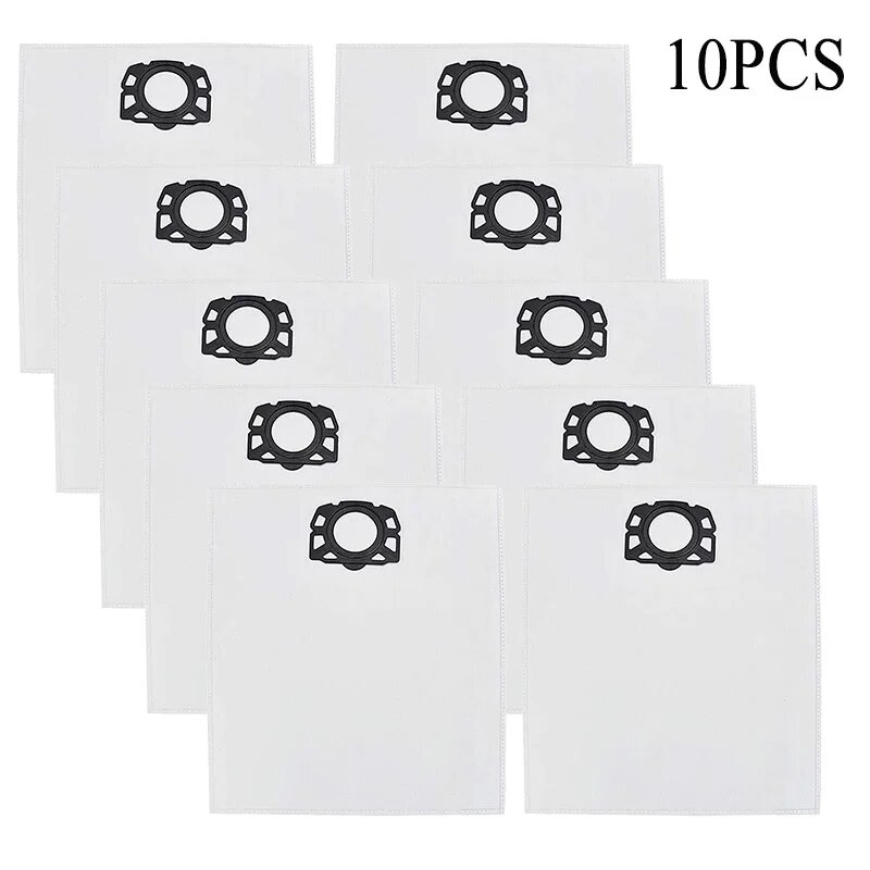 Сменные мешки для пылесосов Karcher WD2 Plus/WD3/MV4/MV5/MV6/KWD1/KWD2/KWD3 10PCS