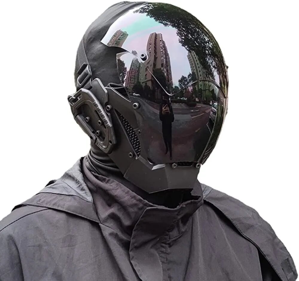 Маска для вечеринки в стиле киберпанк