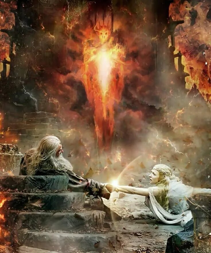 Алмазная Мозаика "Властелин Колец" 40*50 См, Безрамная, Идеальна Для Дома, Украшения, Подарков.