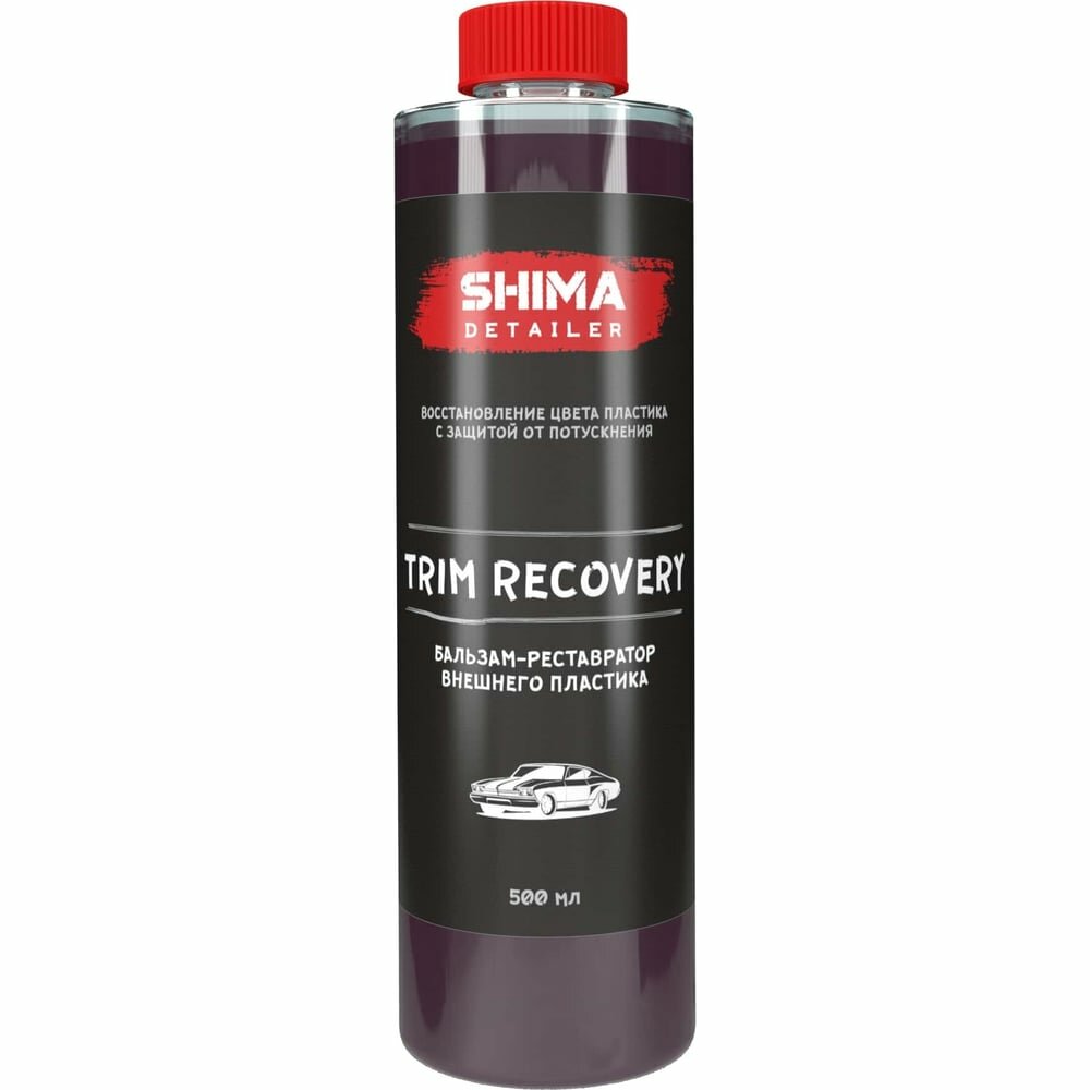 Бальзам-реставратор внешнего пластика SHIMA DETAILER TRIM RECOVERY 500 мл 4603740920131