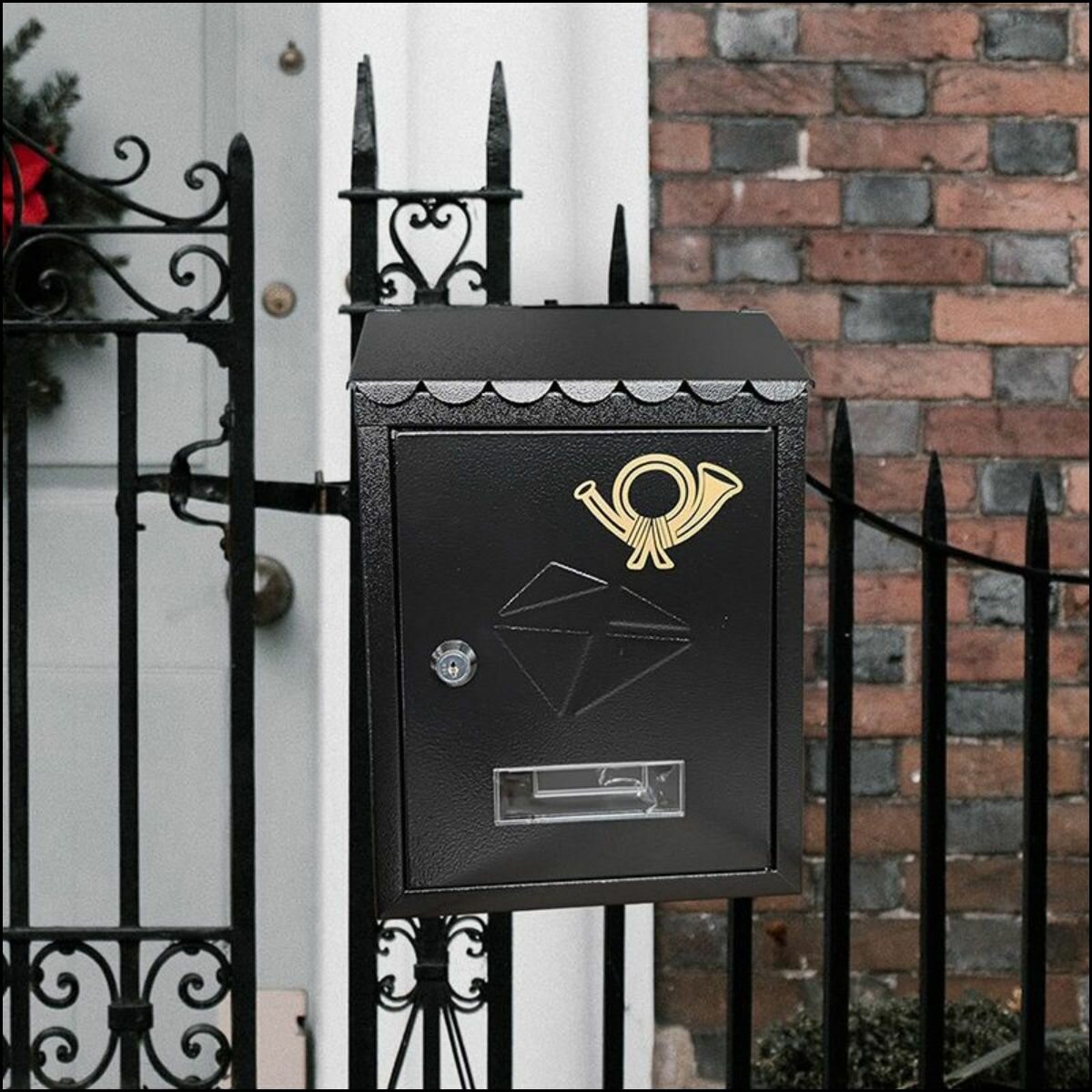 Эксклюзивный уличный почтовый ящик из металла
