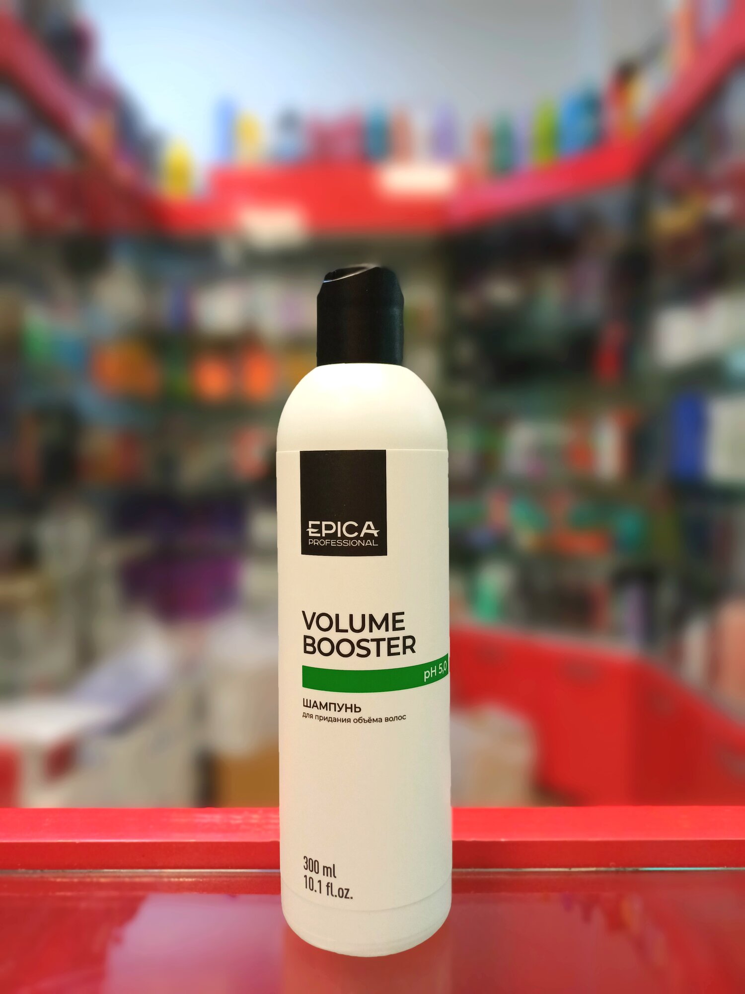 Шампунь для придания объёма волос с растительными пептидами и протеинами 300мл Epica