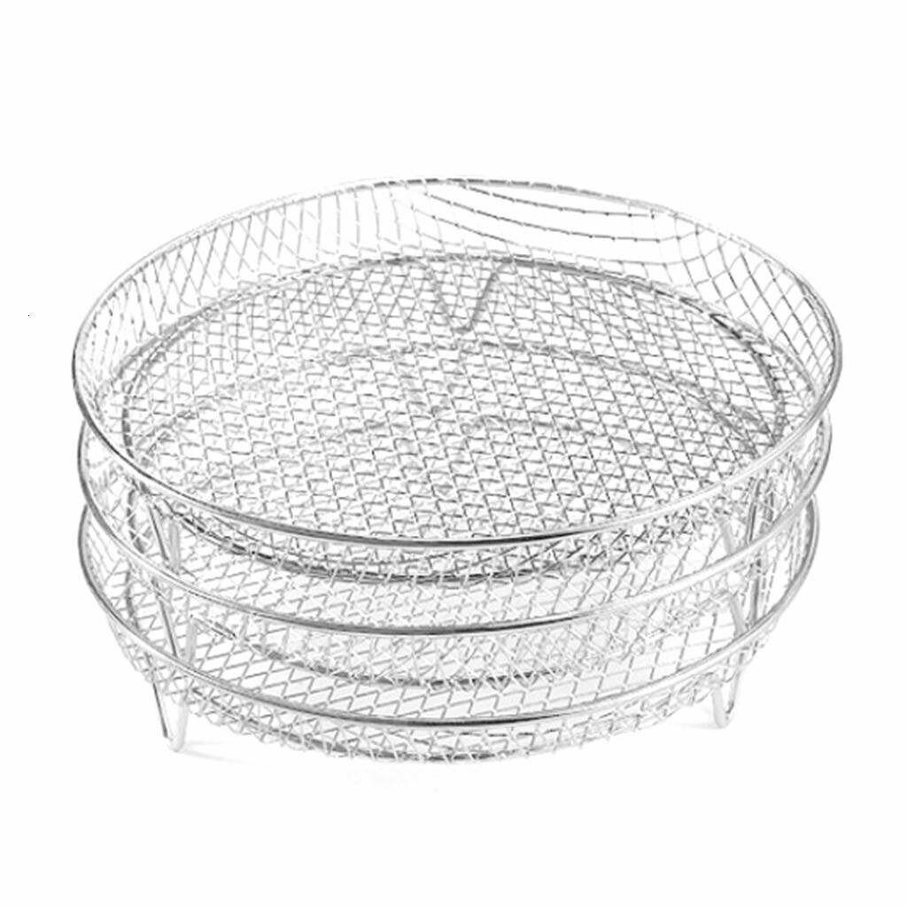 Аксессуары для аэрогриля: решетки из нержавеющей стали, Круглый