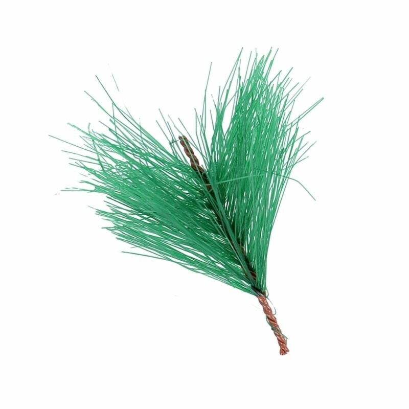 1 набор из 20 декоративных украшений с имитацией сосновых иголок-мини-большие