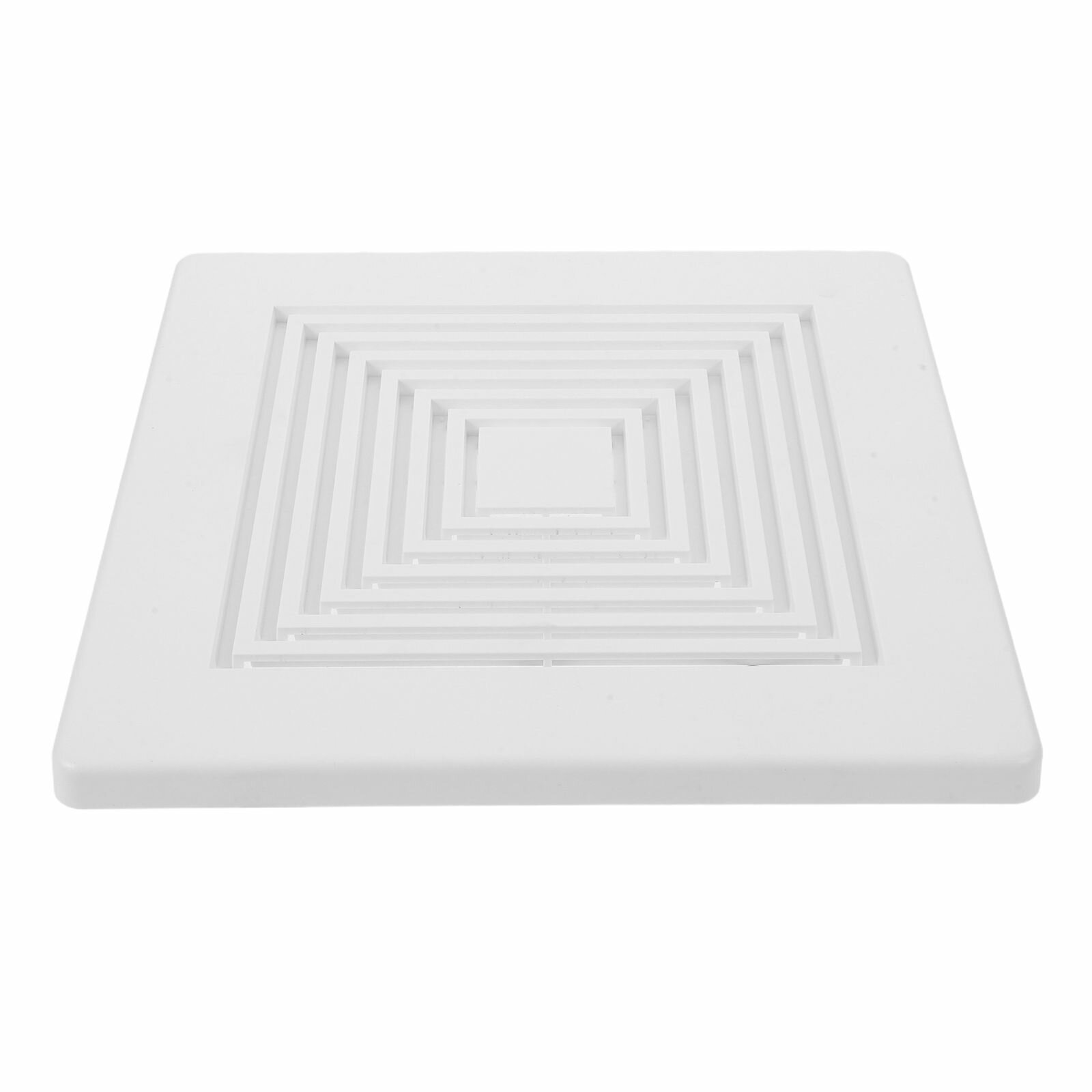 Пластиковая квадратная решётка с пружиной для вентилятора, универсальная для ванной