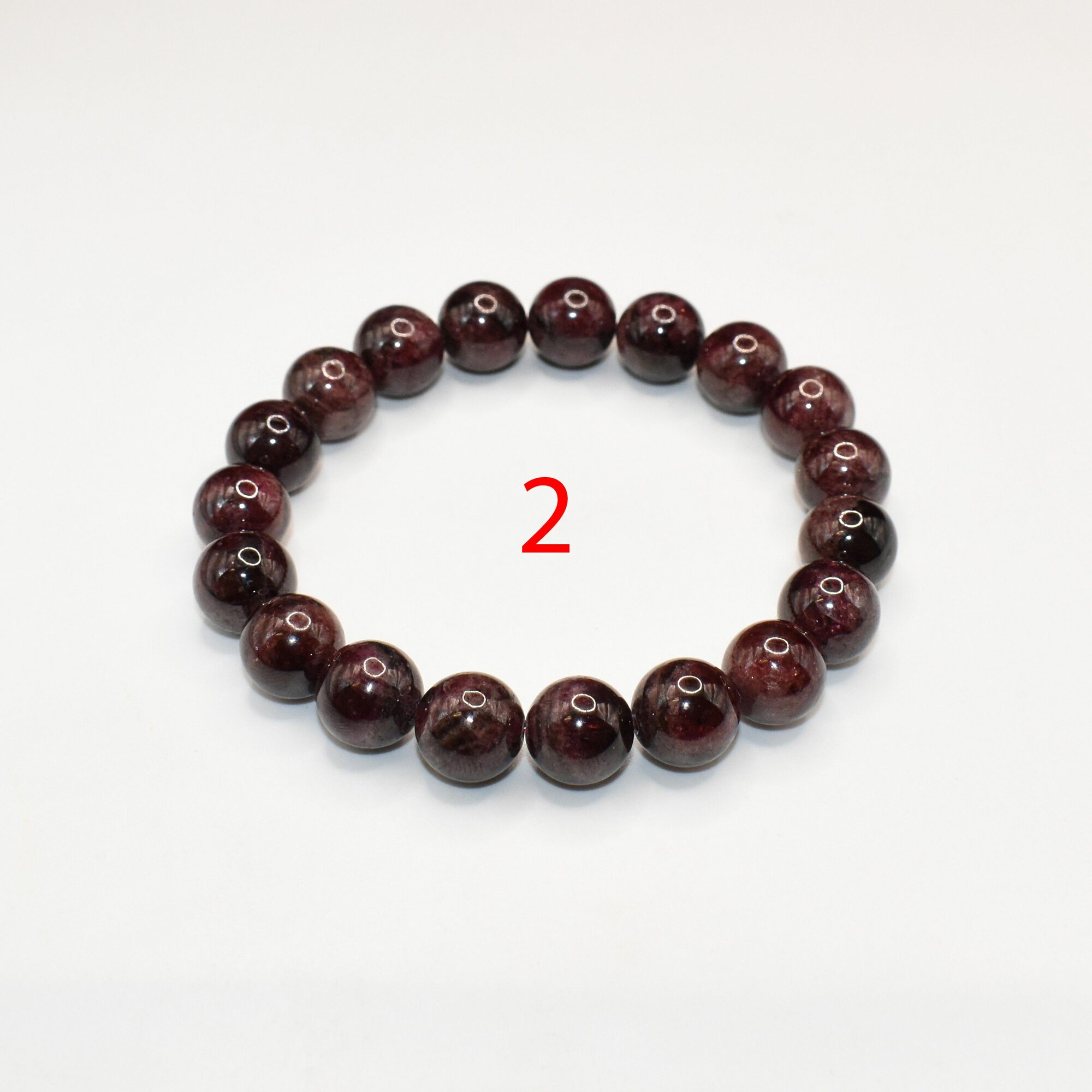 Браслет, гранат