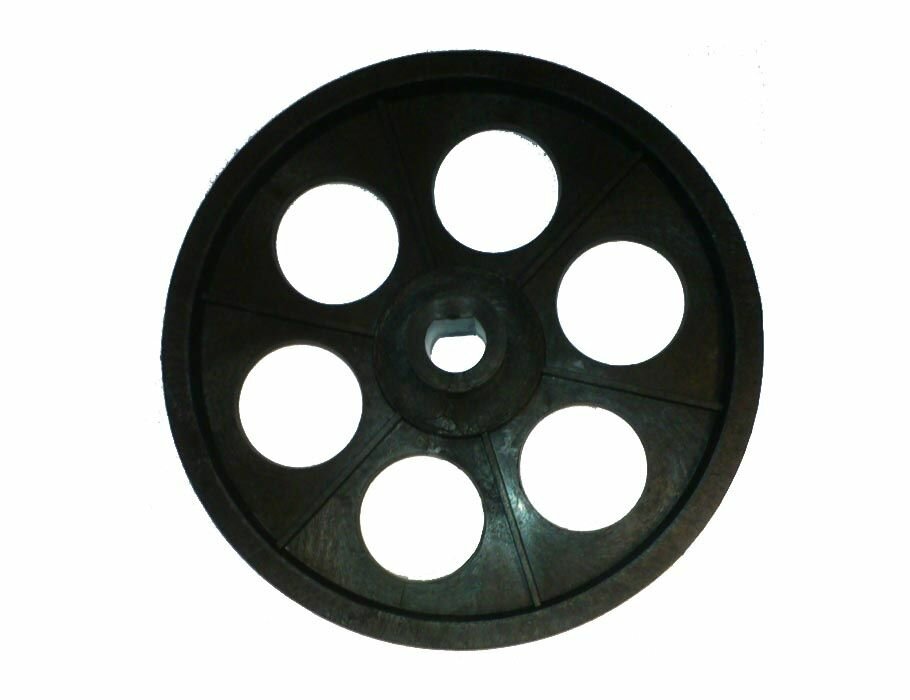 Шкив для бетономешалки, наружный D-162мм, внутренний d-16, скос на валу, шт