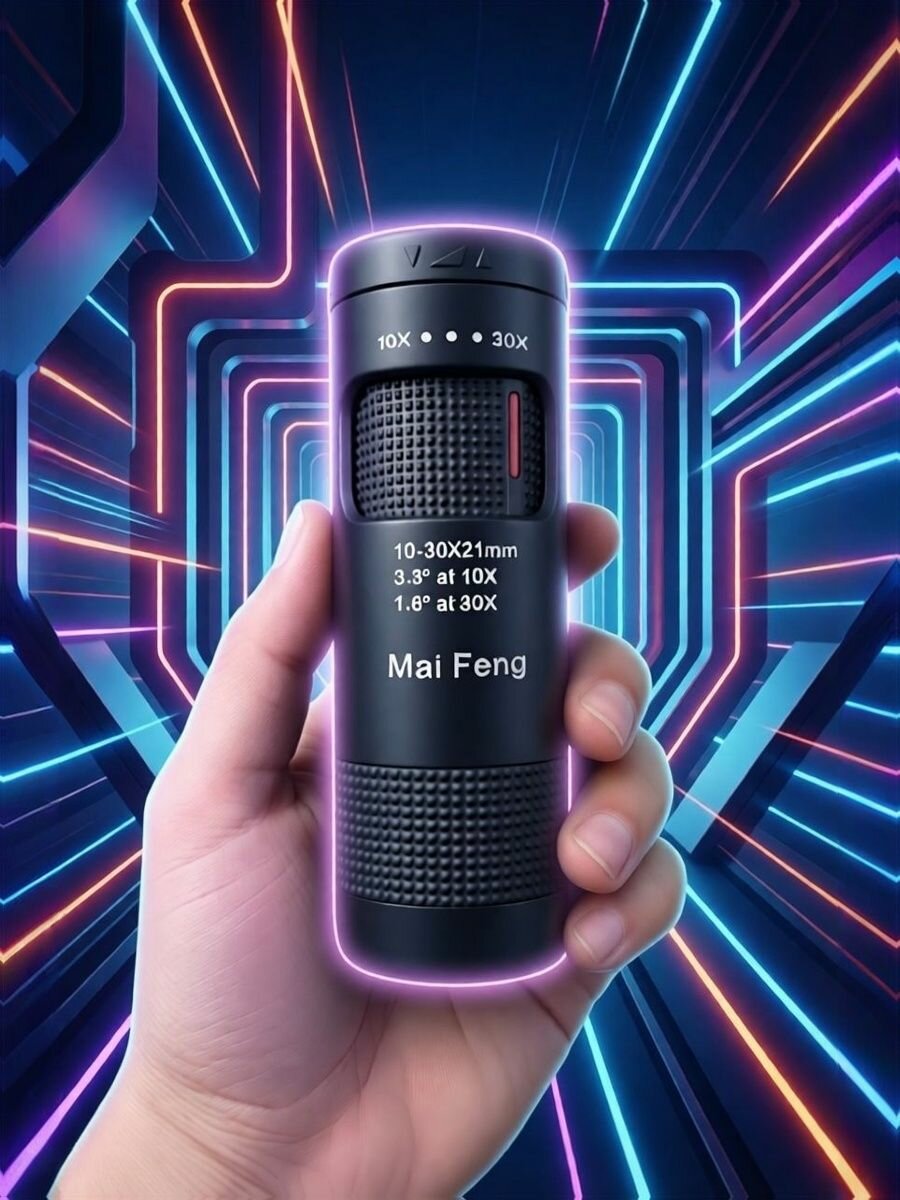 Длиннофокусный высокочеткий монокуляр Mai Feng ZOOM 10-30x21