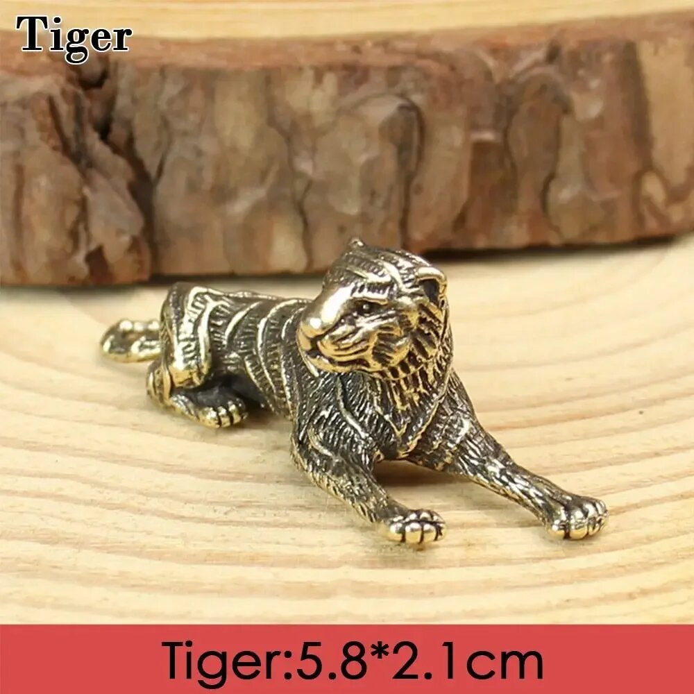 Медные миниатюрные фигурки животных generic Tiger