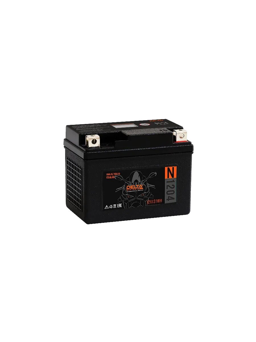 Аккумулятор DELTA N 1204 12V 4Ач 48А 113x70x85 обр. пол.