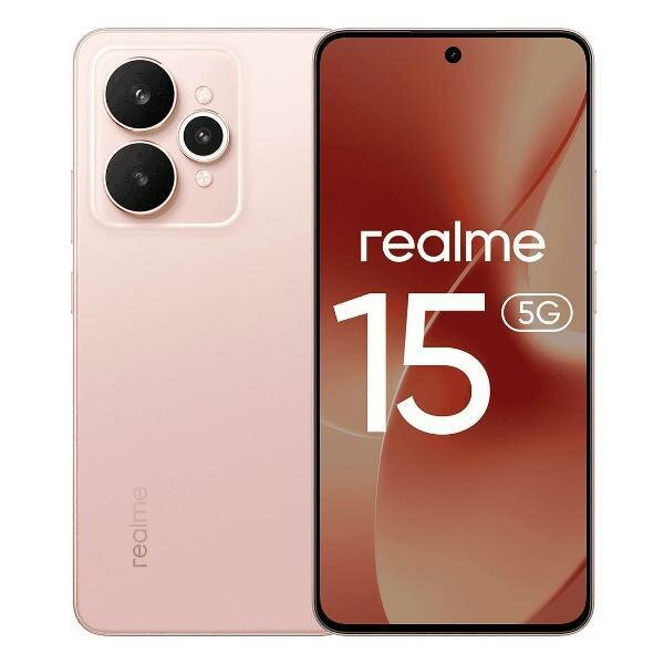 Смартфон realme 15 RMX5106 256Gb 12Gb розовый