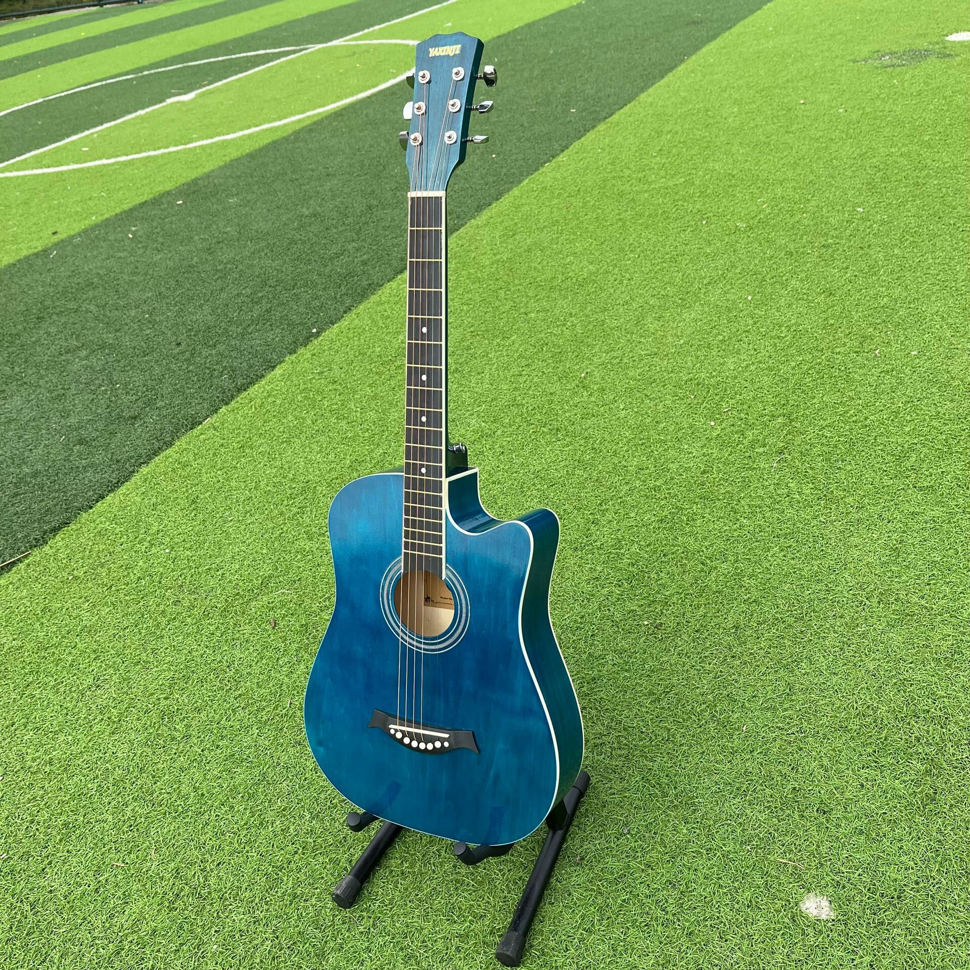 2026 Полированная народная гитара, деревянная гитара, 41inch целлулоидных краев, глянцевый народный инструмент, кросс-бордер, одночастный дропшиппинг