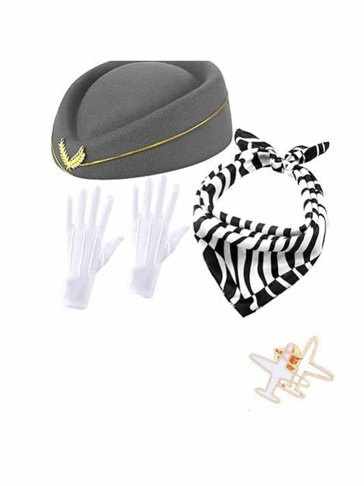 Костюм стюардессы для женщин, Серый