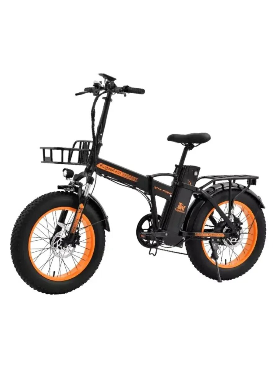 Электровелосипед Kugoo Kirin V4 Pro 750W, 48V/15.6AH, черный