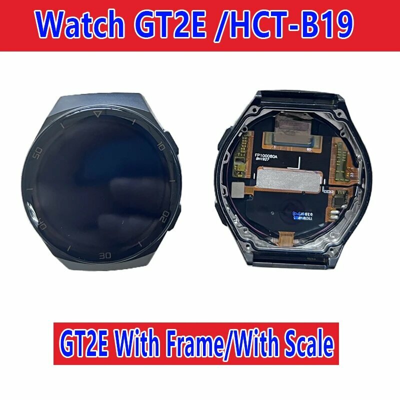 Для Huawei GT2E экран в сборе, экран часов GT2E, ЖК-дисплей HCT-B19, внутренний Black With Frame