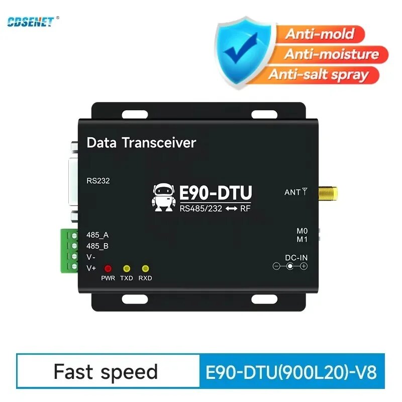 LoRa передатчик-приемник CDSENET E90-DTU(900L20) 20dbm 5KM