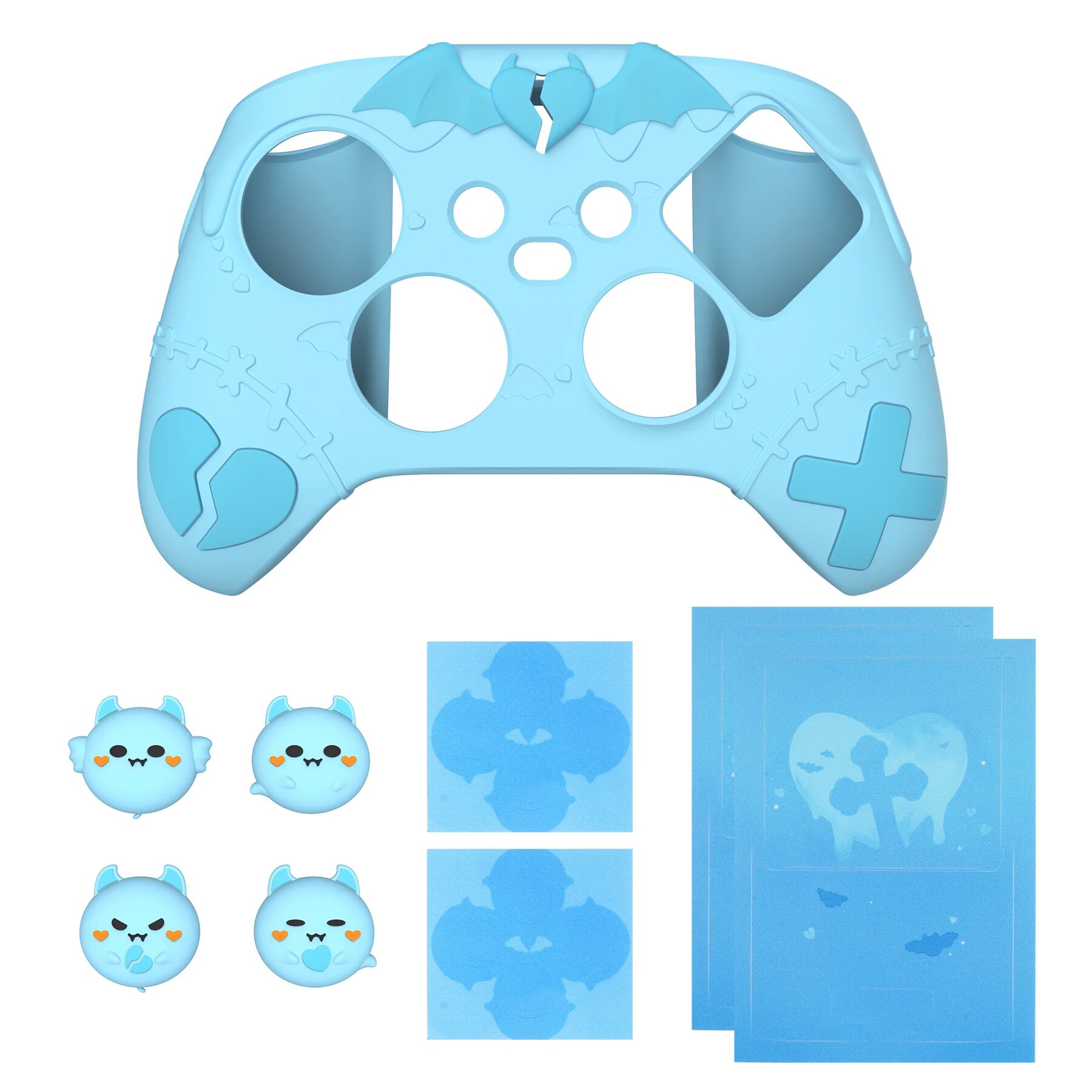 PlayVital Готический чехол для контроллера Xbox Series X/S Blue