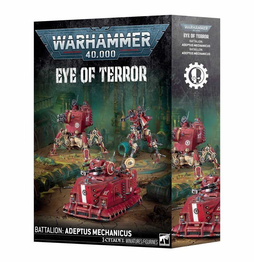 Набор миниатюр для настольной игры Warhammer 40000 - Eye of Terror Battalion: Adeptus Mechanicus