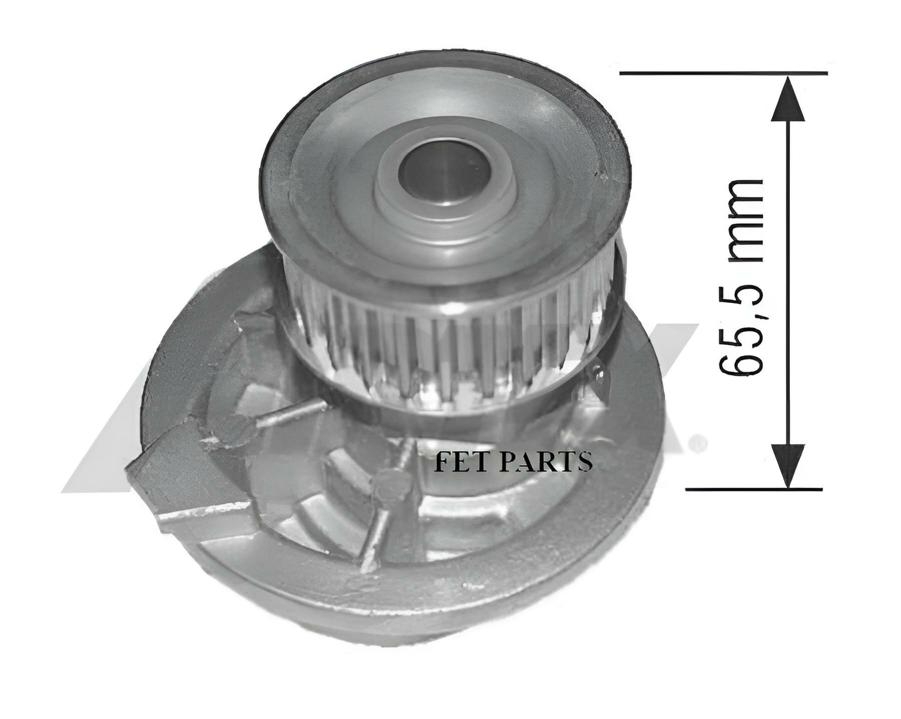 AIRTEX 1447 Помпа водяная Opel Astra/Omega/Vectra 1.8i-2.2i/1.