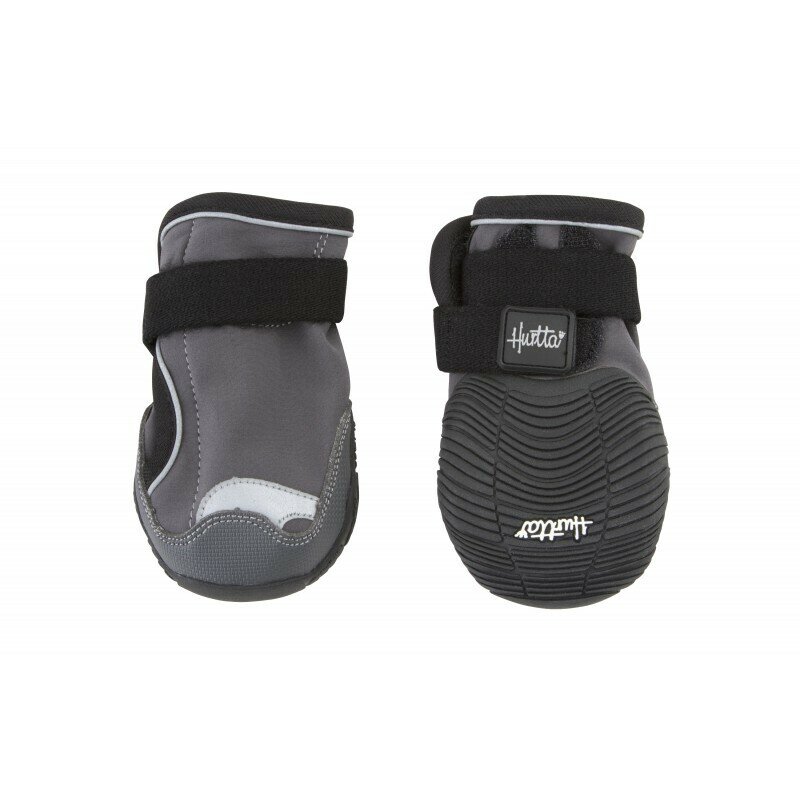 Ботинки Hurtta Outdoors Outback Boots 2шт, размер S, гранитный