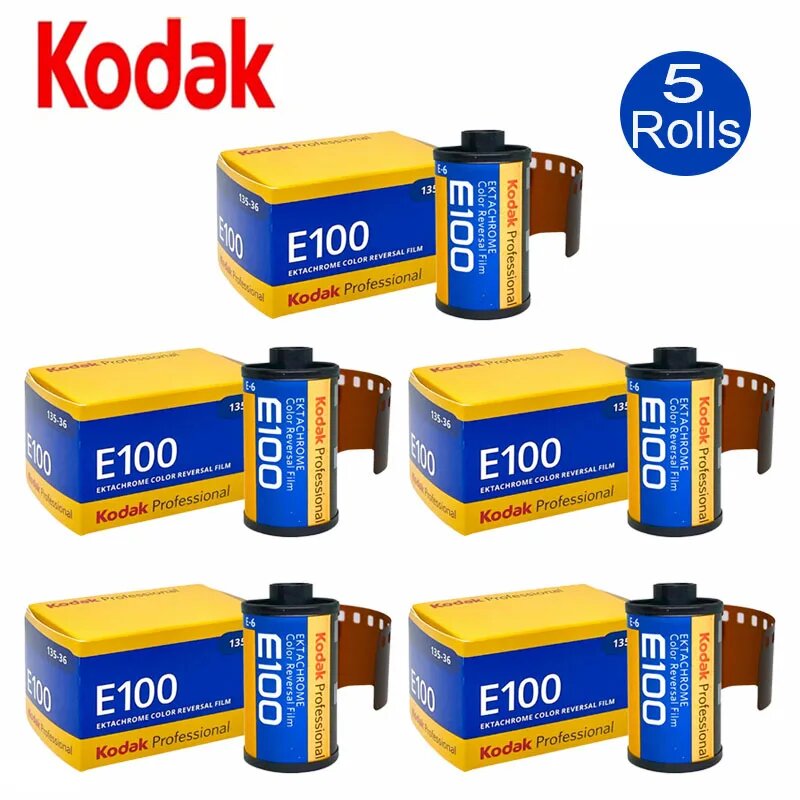 Пленка Kodak E100 EKTACHROME 135 5 Rolls