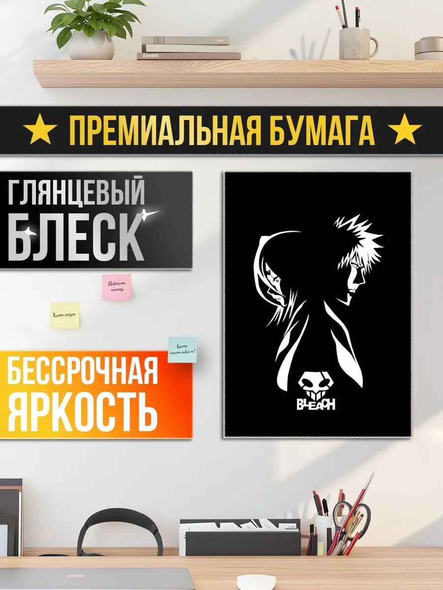 Постер на стену Bleach minimal — фото 1