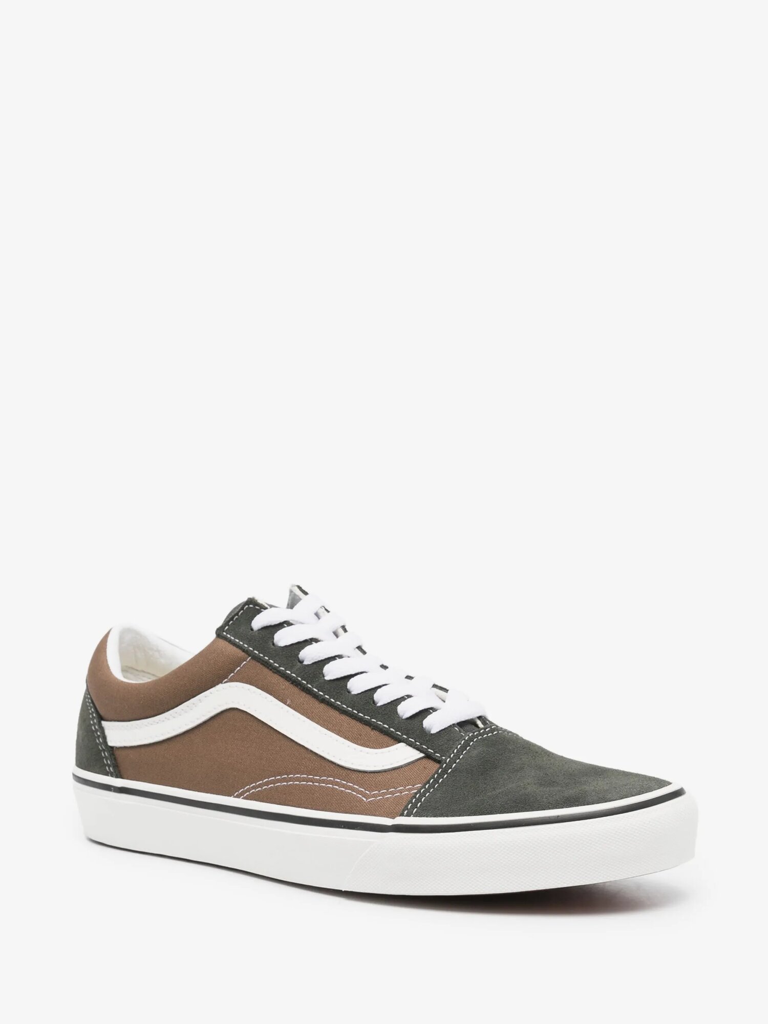 Кроссовки VANS Old Skool, размер 7,5 US, коричневый — фото 1
