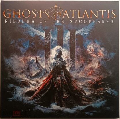 Ghosts Of Atlantis - Riddles Of The Sycophants (clear LP), виниловая пластинка, Hammerheart, Нидерланды (sympho melodic death metal)