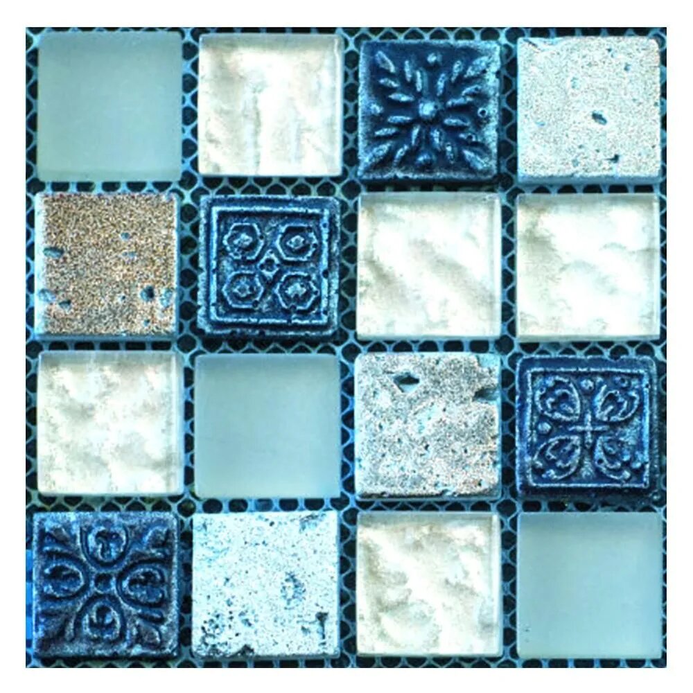 Водонепроницаемые 3D плитки для DIY декора на пол и стены 10x10 см