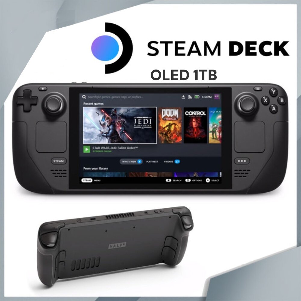 Игровая приставка Valve Steam Deck LCD 1 ТБ SSD（Отгружается после вскрытия）