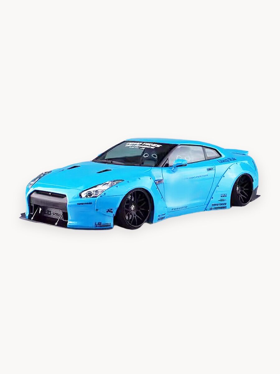 Сборные автомобилей модели Aoshima-05402 1/24 LB Works Nissan R35 GT-R Ver.1 car model kit