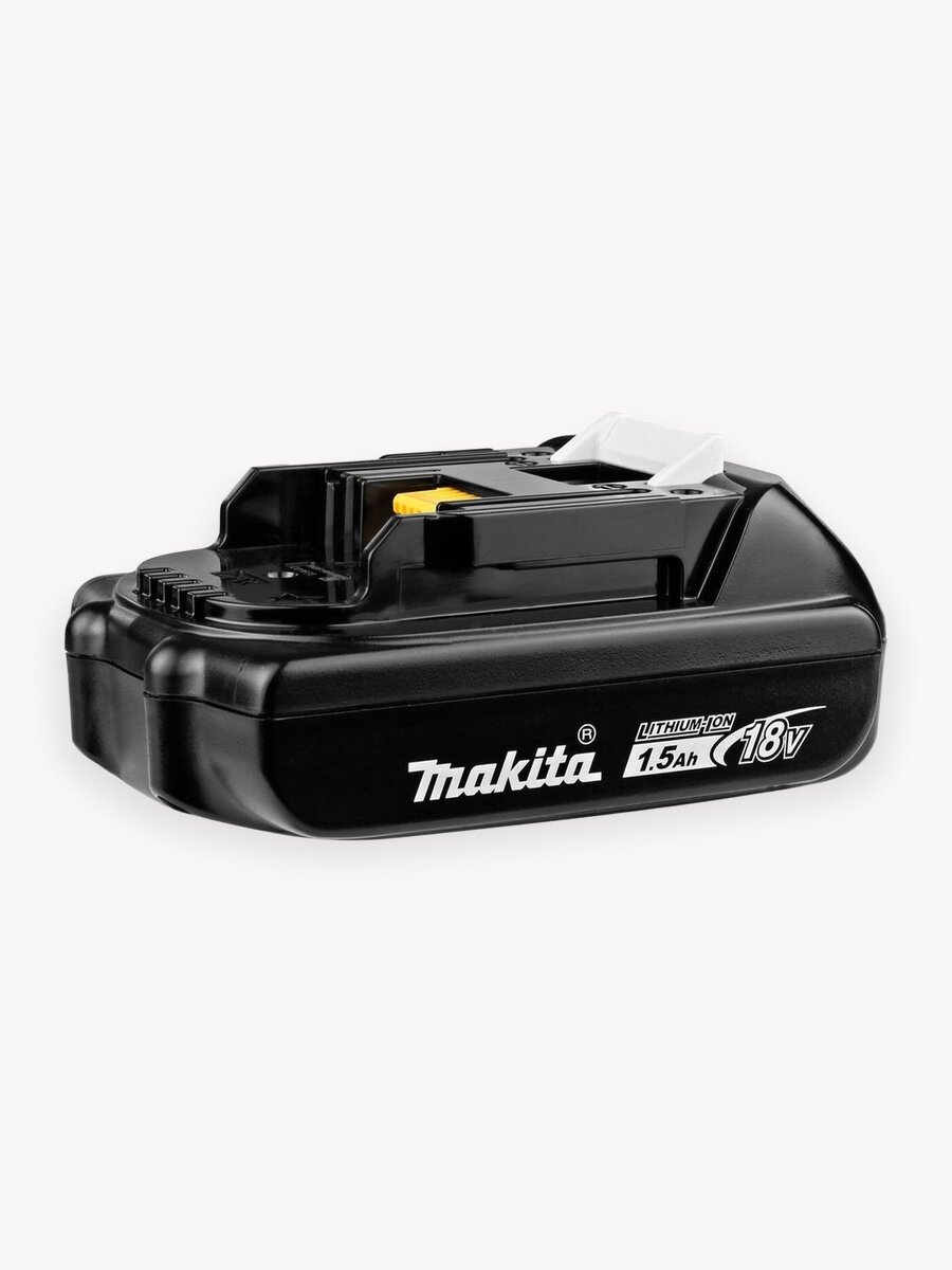 Аккумулятор Makita BL1815N 18 В, емкость 1.5 А·ч, слайдерная конструкция, Li-Ion