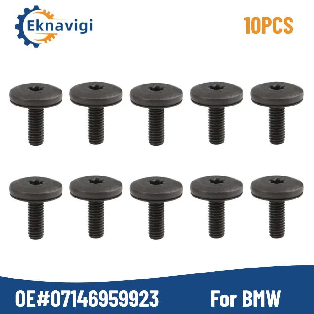 10 шт. болт/винт с головкой Torx BMW T30 M6x1,00x18 мм, класс 10,9 07146959923