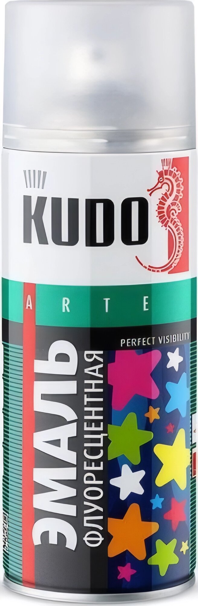 Эмаль аэрозольная KUDO розовая ku флуоресцентная 520мл