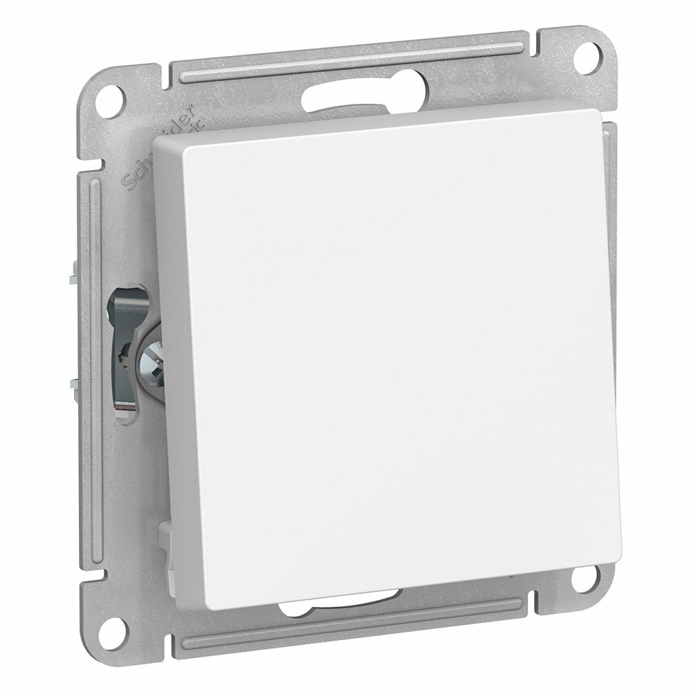 AtlasDesign Бел Переключатель 1-клавишный, сх.6, 10АХ, механизм, Systeme Electric, ATN000161