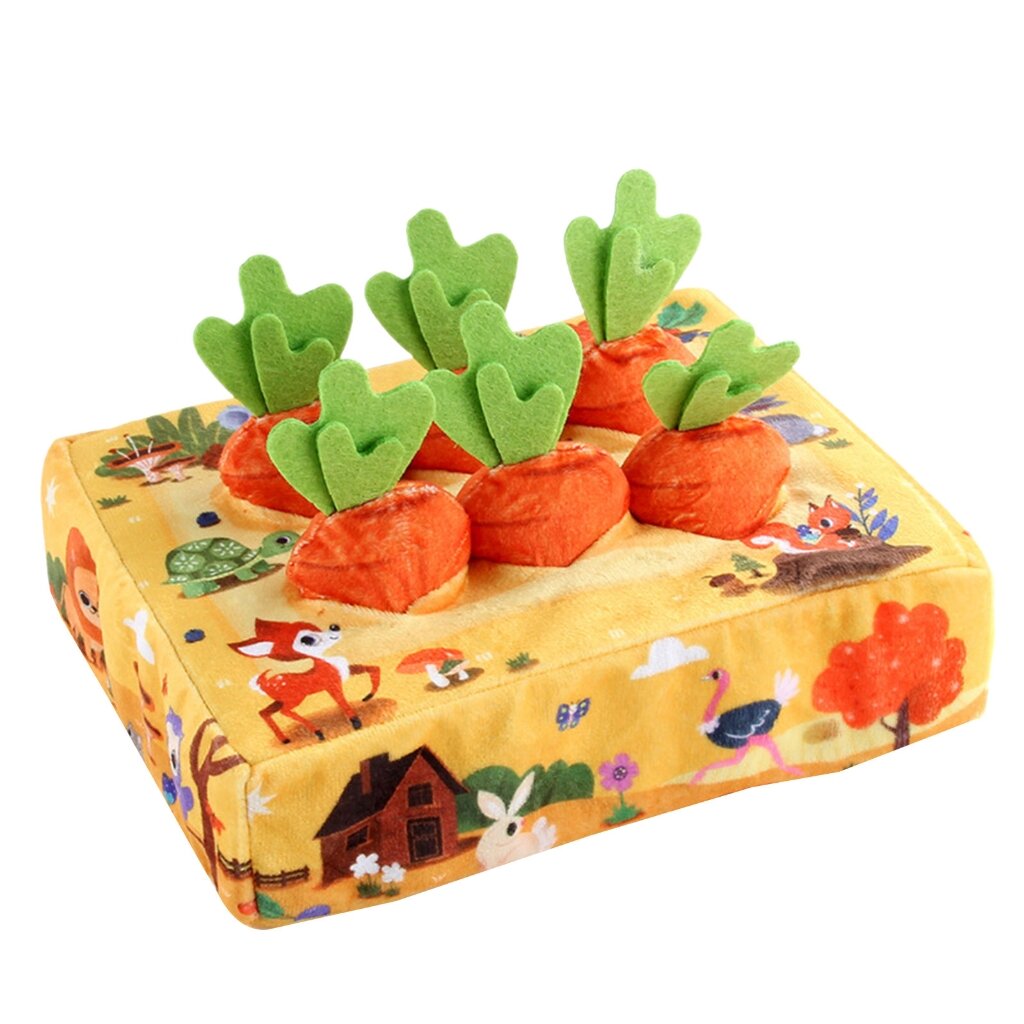 Игрушка для раннего развития «Имитация вырывания редиса» — «Вырывание редиса в джунглях».