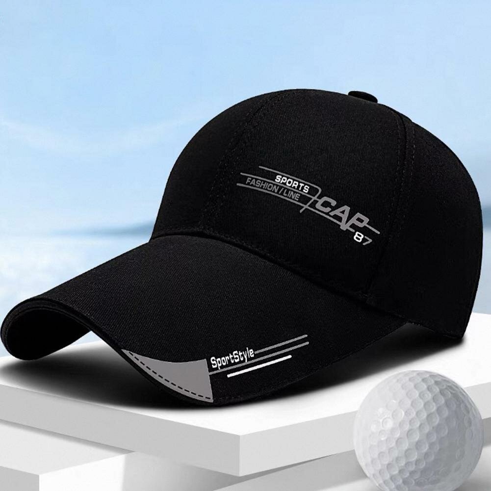 Весенне-осенняя бейсболка с длинными полями для рыбалки на открытом воздухе, солнцезащитный козырек от солнца