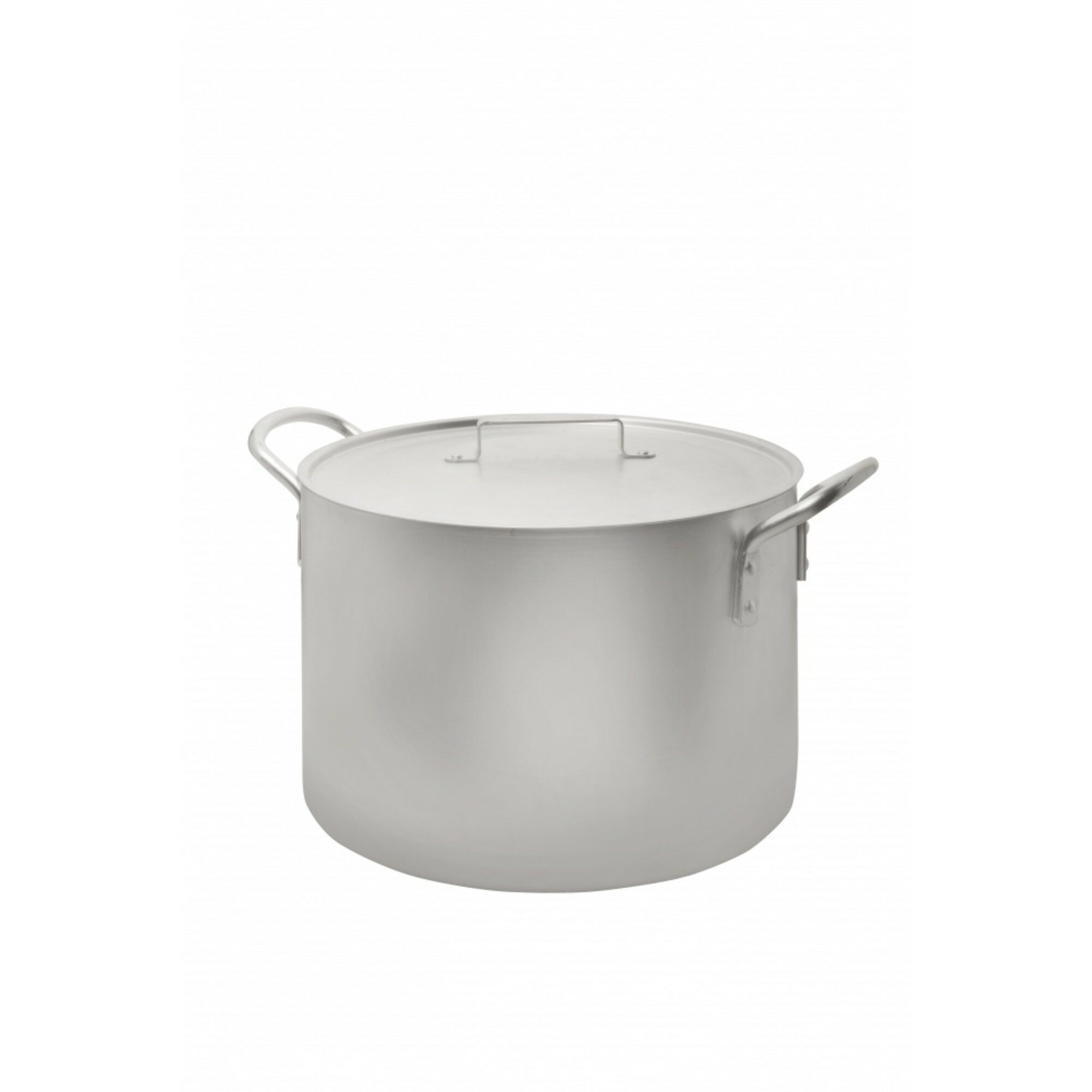 Кастрюля алюминиевая 30 л, котел с крышкой 17302