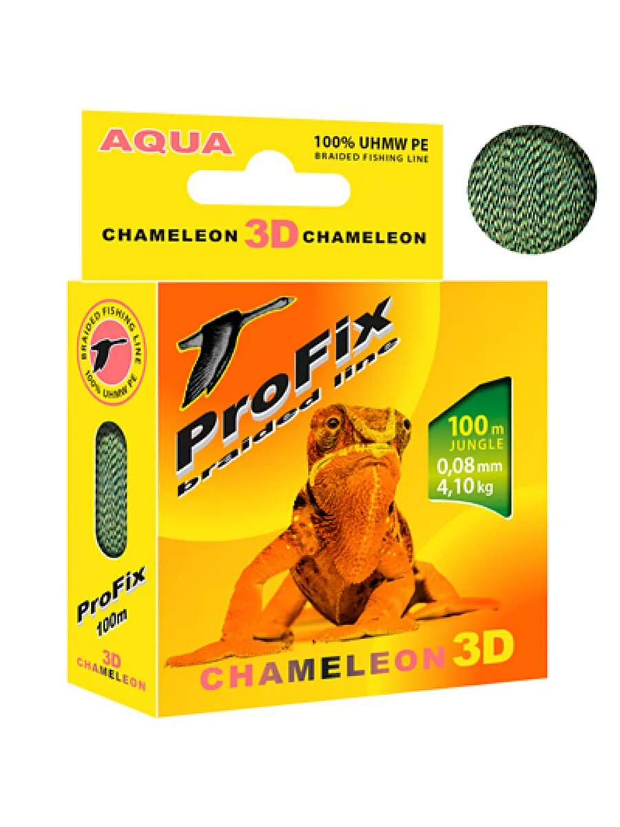 Леска рыболовная Chameleon 0,08мм 100м