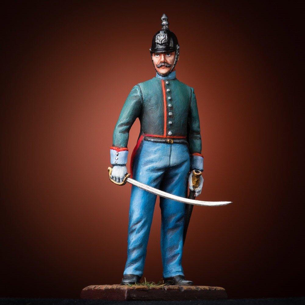 Оловянная миниатюра Квартальный надзиратель 1853 г. (ПР-11-01)