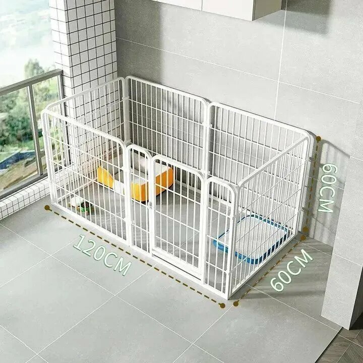 Клетка для собак/подходит для собак мелких и средних размеров/железный материал/