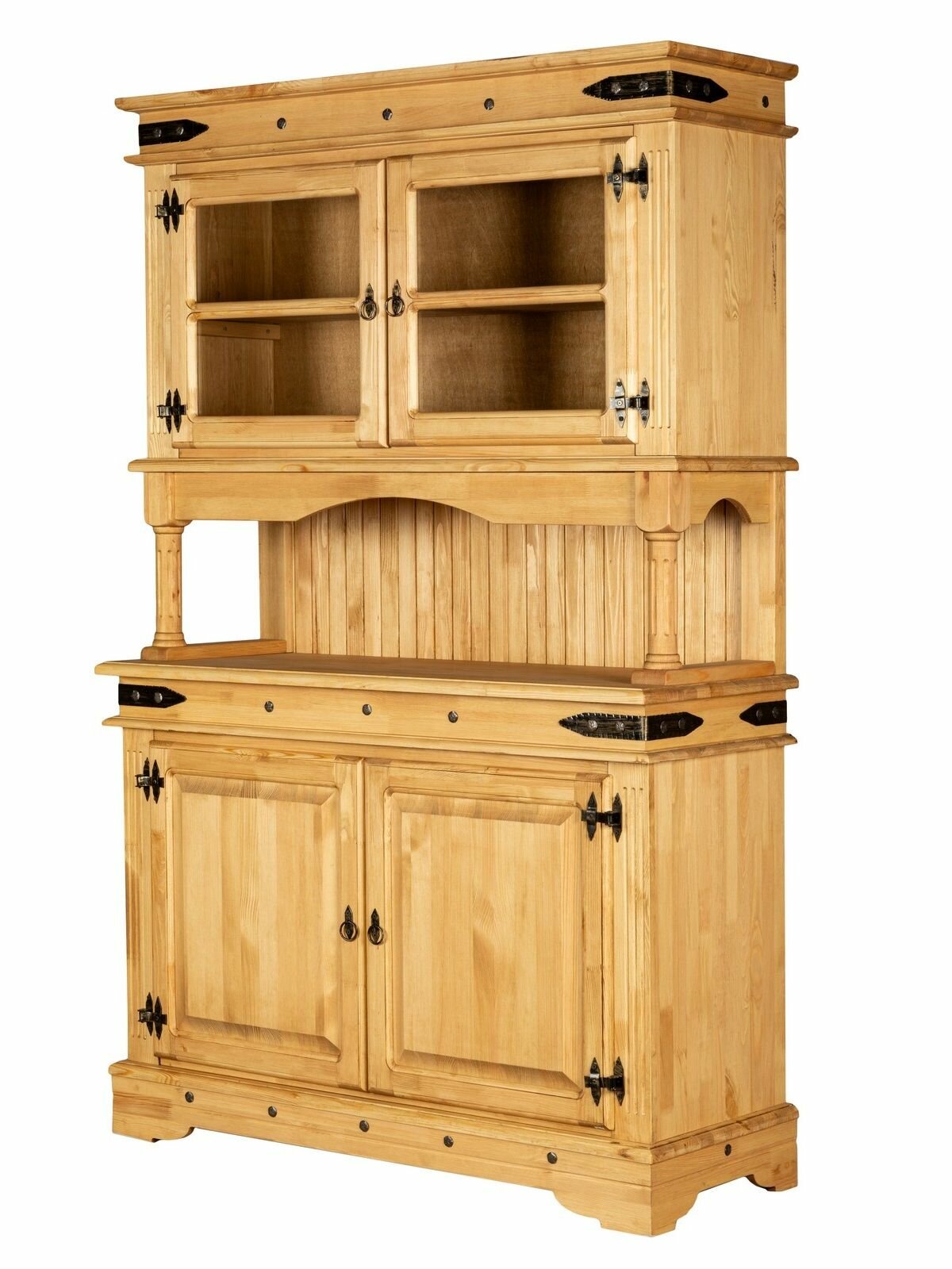 Буфет "викинг 01" из массива сосны (мёд)