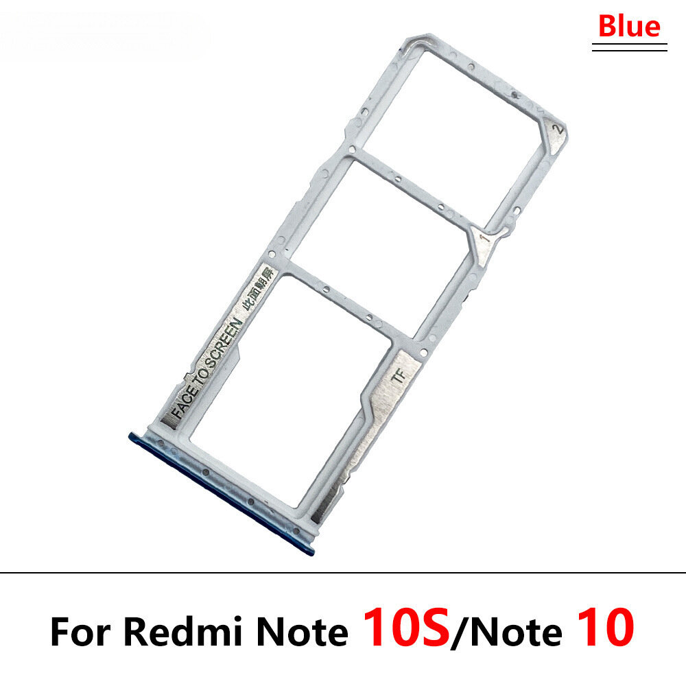 Приспособление для SIM-карты для Xiaomi Redmi Note 10/10s, синий цвет, в комплекте с инструментом для извлечения